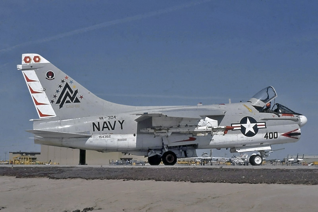 VA-304 Firebirds A-7B Corsair II BuNo 154362 | VA-304 Firebi… | Flickr