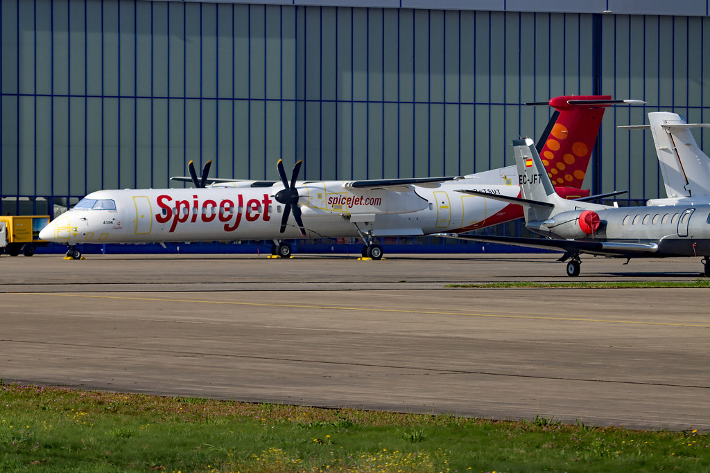 2-TSUT Bombardier DHC-8-402 ex VT-SUT | Monchen Gladbach | martin | Flickr