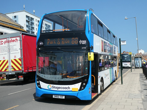 Stagecoach in Hull 10738 (SN66 VXF) | E400MMC 10738 is seen … | Flickr