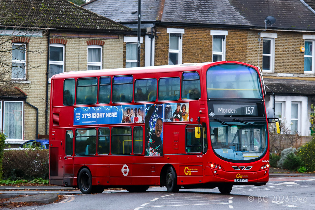 WVL424 LX11FHY London General Wright Eclipse Gemini 2 bodi… | Flickr