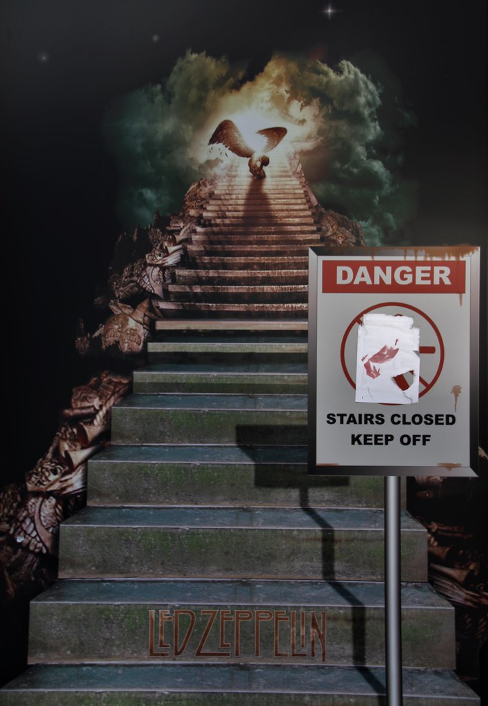 "Stairway To Heaven" By Led Zepplin, Street Art/Graffiti. | Flickr