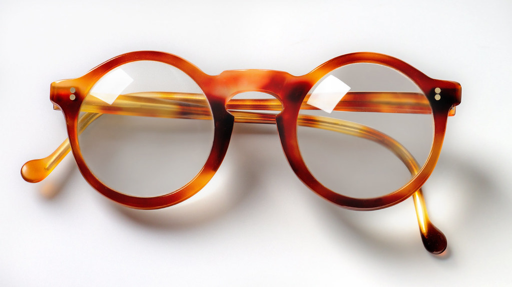 Plastics | cellulose acetate glasses frame | Karel Julien Cole | Flickr