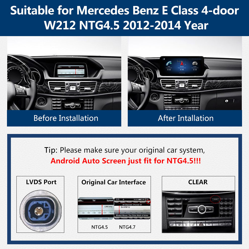 DRIKSWVE Android Auto Screen for Mercedes Benz W212: A Per… | Flickr