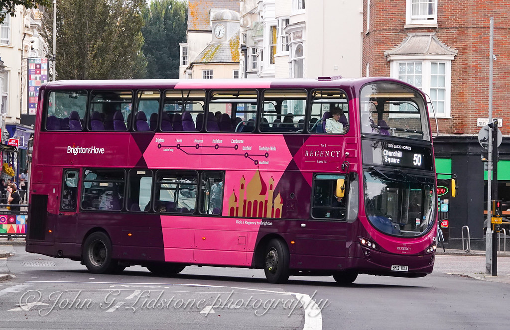 Brighton & Hove Volvo B9TL / Wright Gemini 433, BF12 KXJ] | Flickr