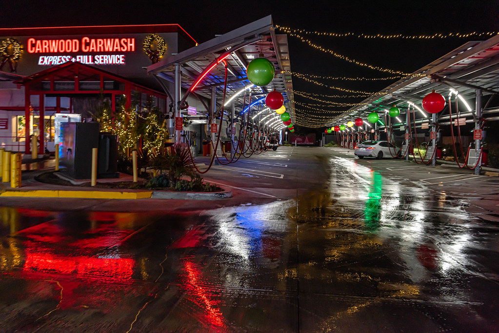 Carwood Car Wash With Christmas Lights December 17 2024 … Flickr