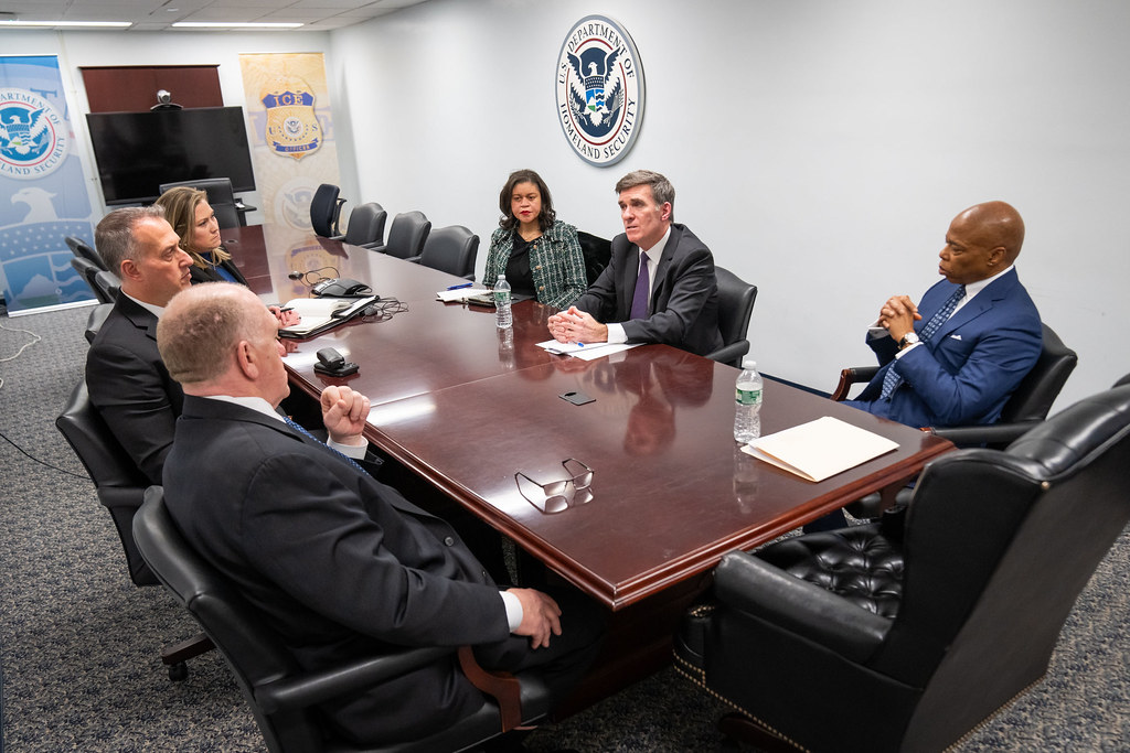 Mayor Eric Adams meets with ‘Border Czar’ Tom Homan and lo… | Flickr