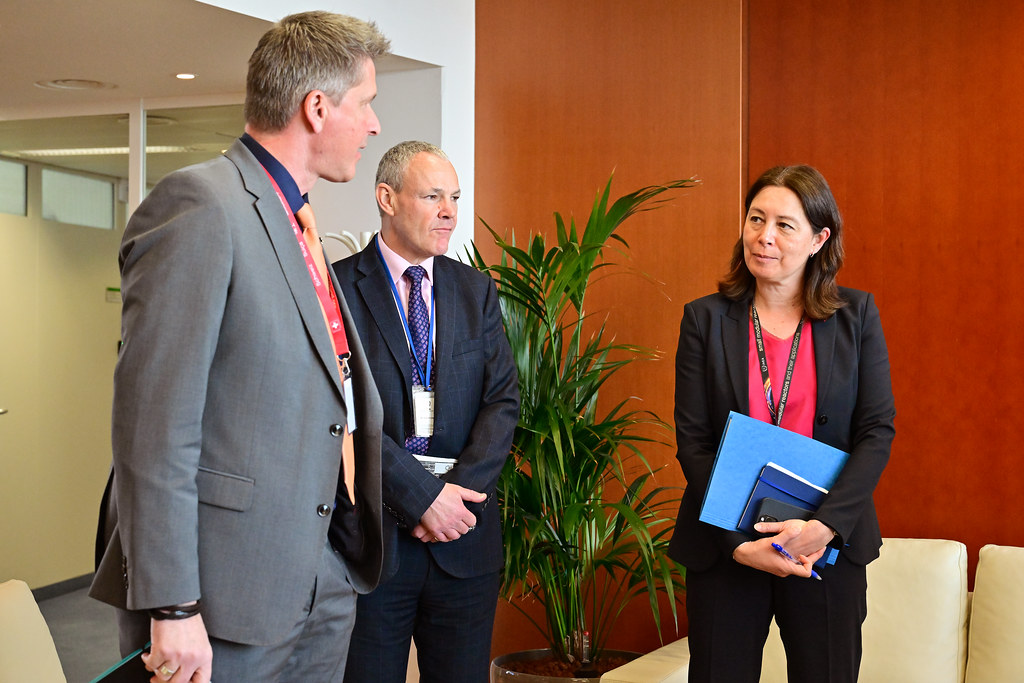 Meeting with Marc Kenzelmann (01914279) | Lydie Evrard, IAEA… | Flickr