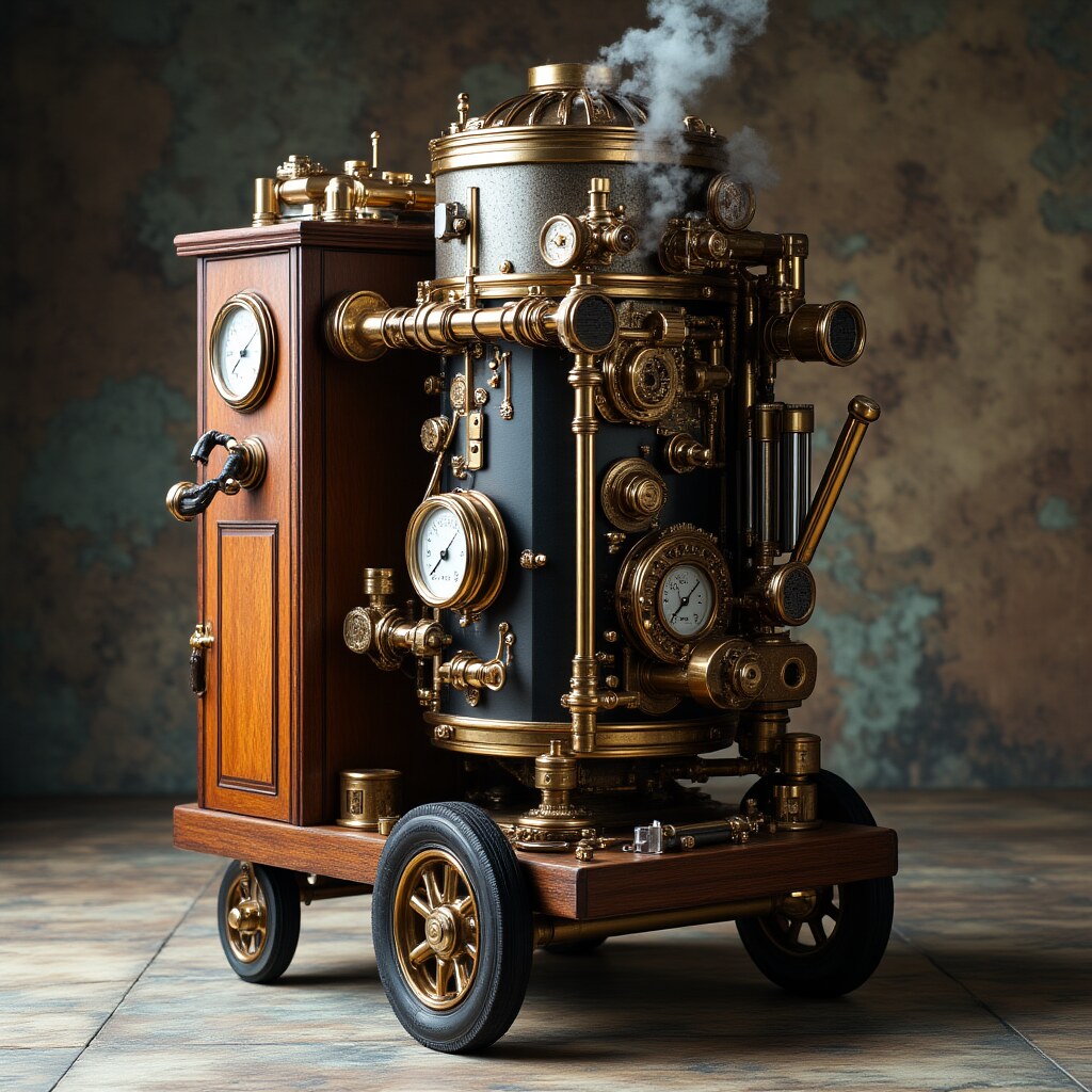 Steampunk Tool Collection | Ai Generated | AiJunkie | Flickr