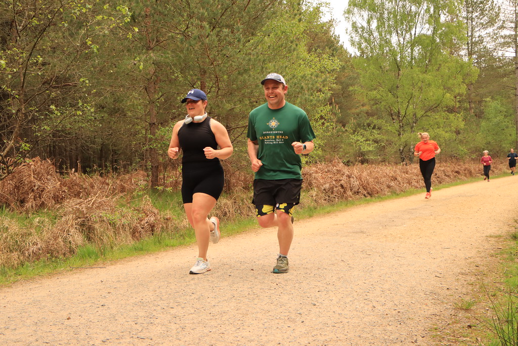 Moors Valley Parkrun 406: Morning run along a woodland gravel trail