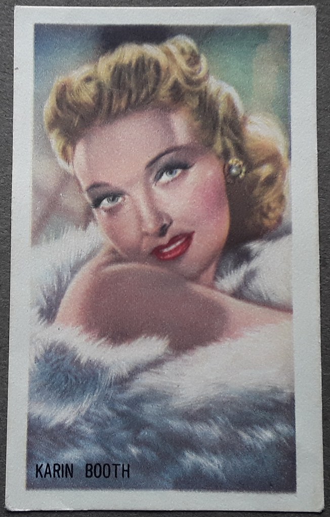 Kwatta Chocolates Movie Star Karin Booth | June 19, 1916 – J… | Flickr