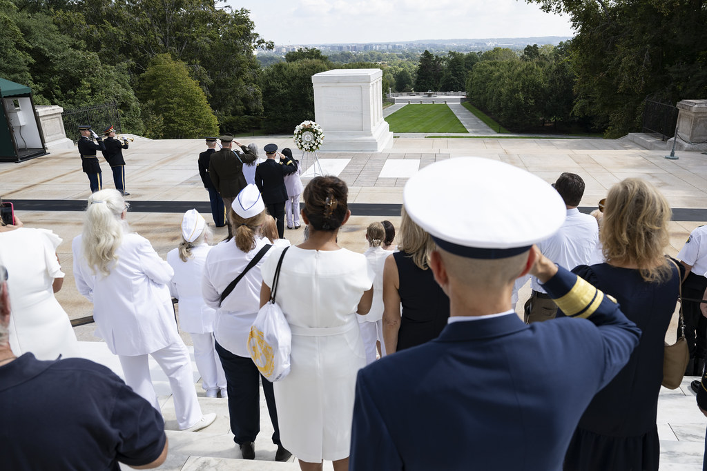 The Annual Gold Star Mother’s Day Commemoration is Held at Arlington National Cemetery