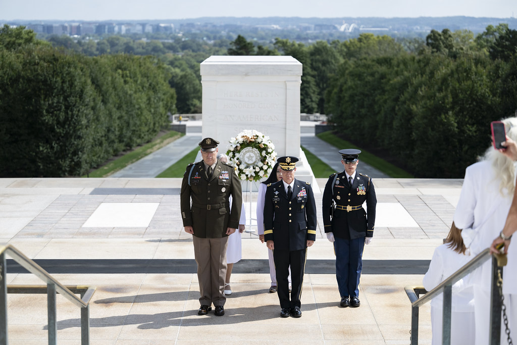 The Annual Gold Star Mother’s Day Commemoration is Held at Arlington National Cemetery