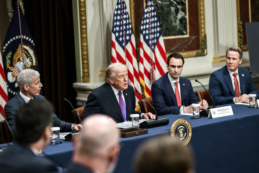 Ratepayer Protection Pledge Roundtable in the Indian Treaty Room, Eisenhower Executive Office Building, White House complex