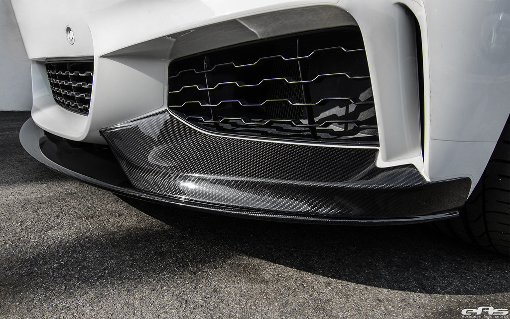 Alpine White 2014 F32 435i | M Performance Front Splitter | Flickr
