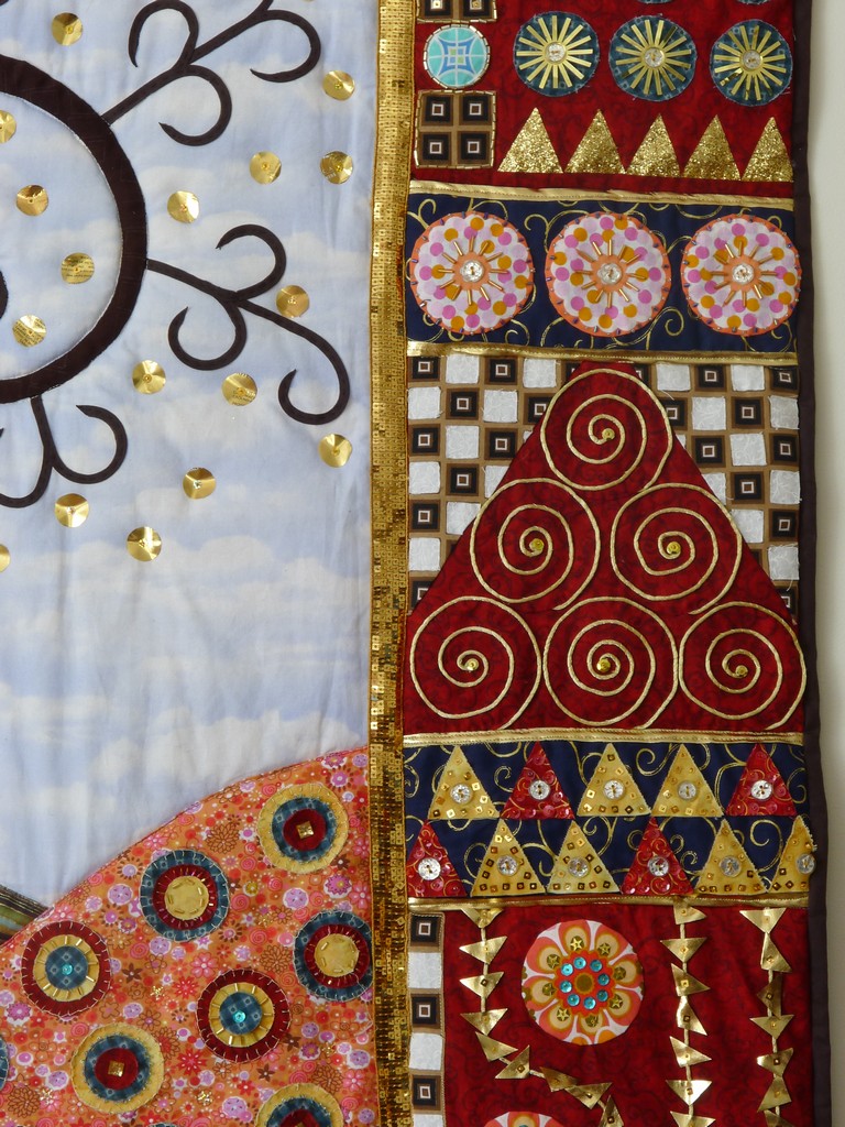 Tree of Life 15 | This is my heavily embellished art quilt, … | Flickr