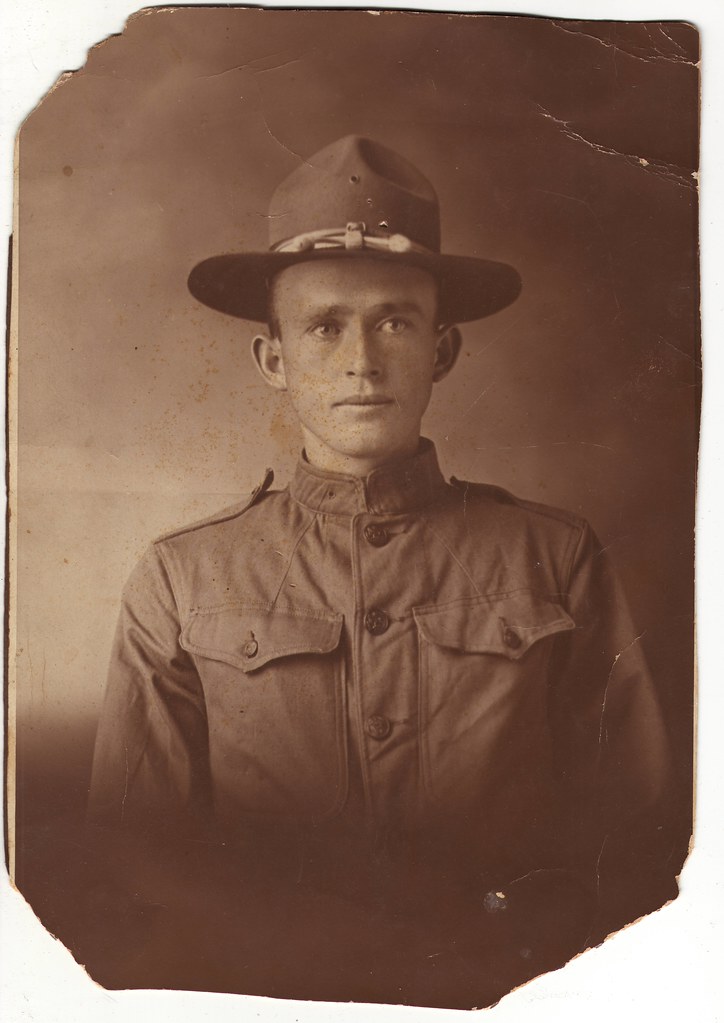 Studio portrait of a young soldier in uniform | Studio portr… | Flickr
