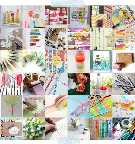 washi tape collage mel stampz | This is a collage for a wash… | Flickr