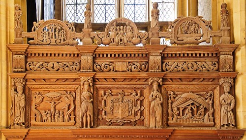 Curry Mallet - West Screen Pediment | The village of Curry M… | Flickr