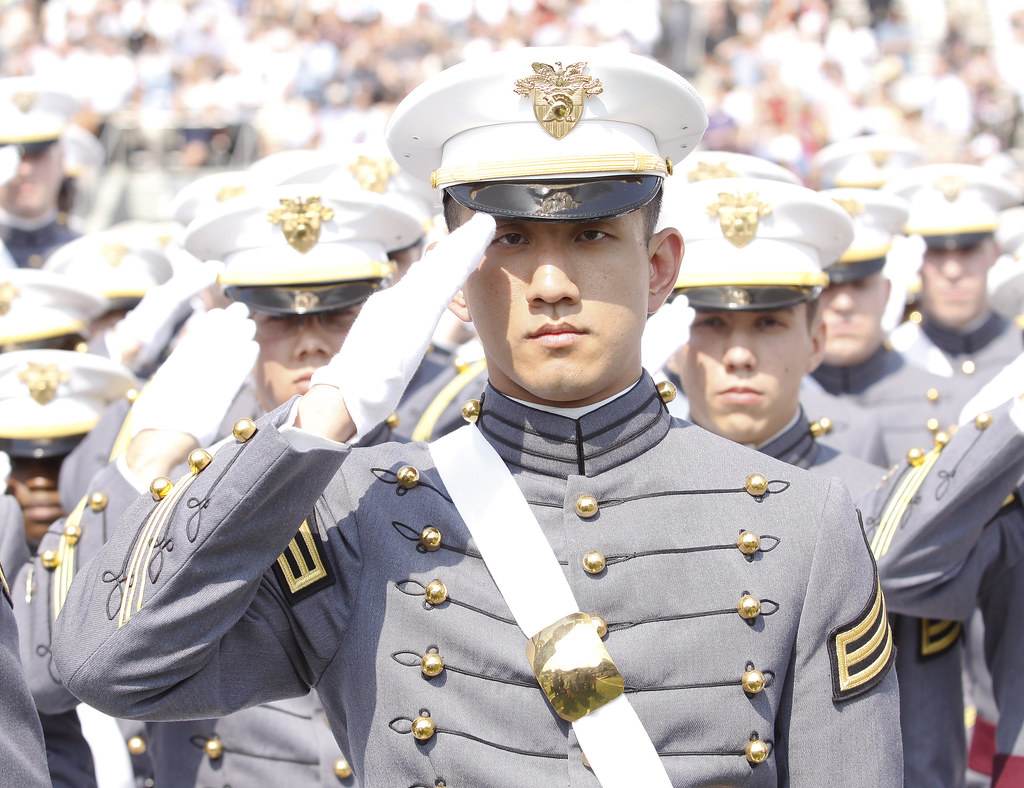 A Salute 1 | A cadet from the Class of 2012 salutes Vice Pre… | Flickr