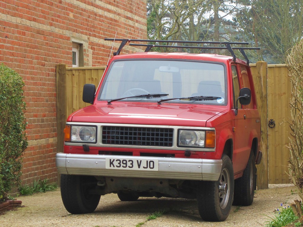1992 Isuzu Trooper 2.8 SWB Diesel Van. | Sam Osbon | Flickr
