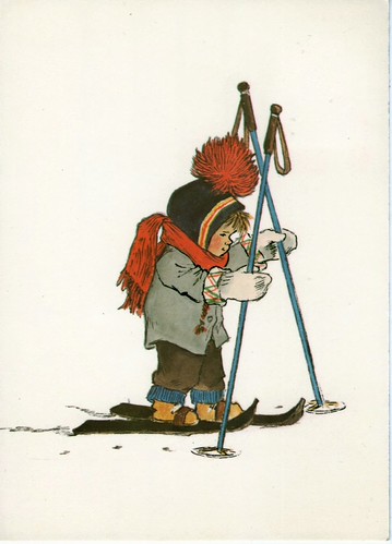 From a book of Astrid Lindgren; illustration Ilon Wikland | Flickr