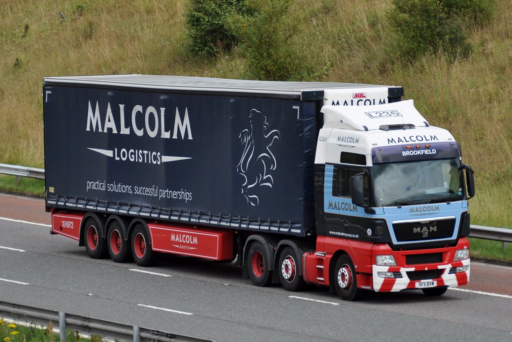 Malcolm Logistics - SF11 BVW | 06-08-2013 - M6 Killington La… | Flickr