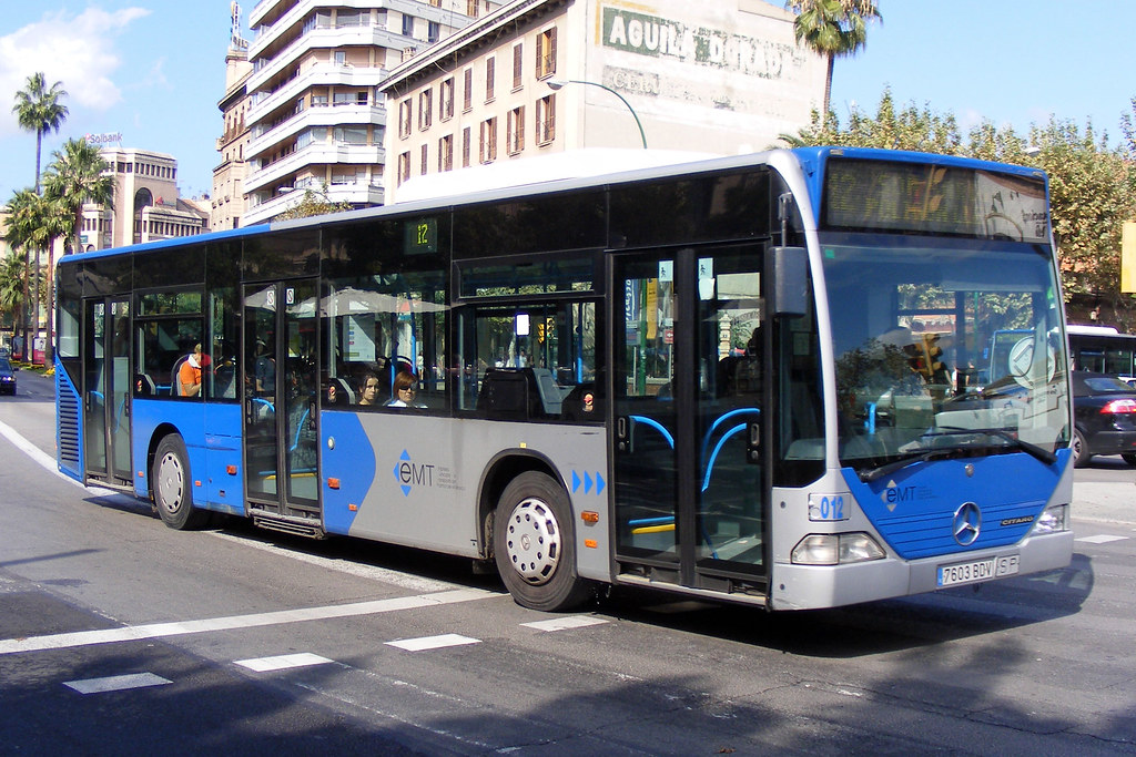 EMT Palma 7603 BDV, MB Citaro in Palma | Plaza Espana again … | Flickr