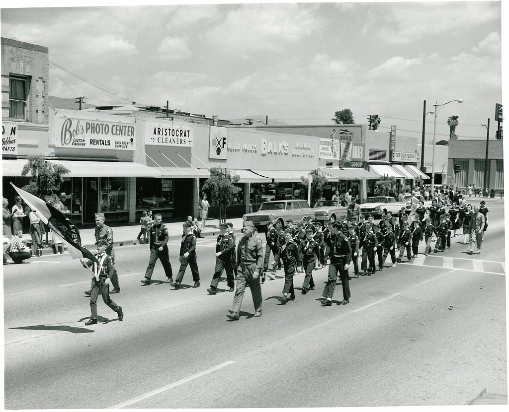 Scout Day Parade: Boy Scout Troop Marching West on Mission… | Flickr