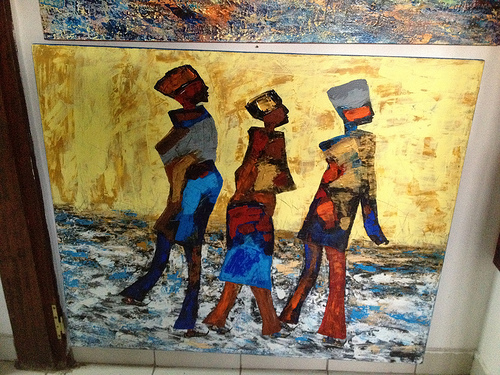 Peintre Cameroun 3 - Max Lyonga | artagence | Flickr