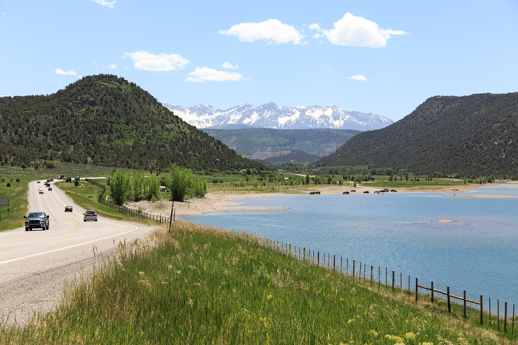 Southbound U.S. Highway 550, Colorado | Ridgway Reservoir wi… | Flickr