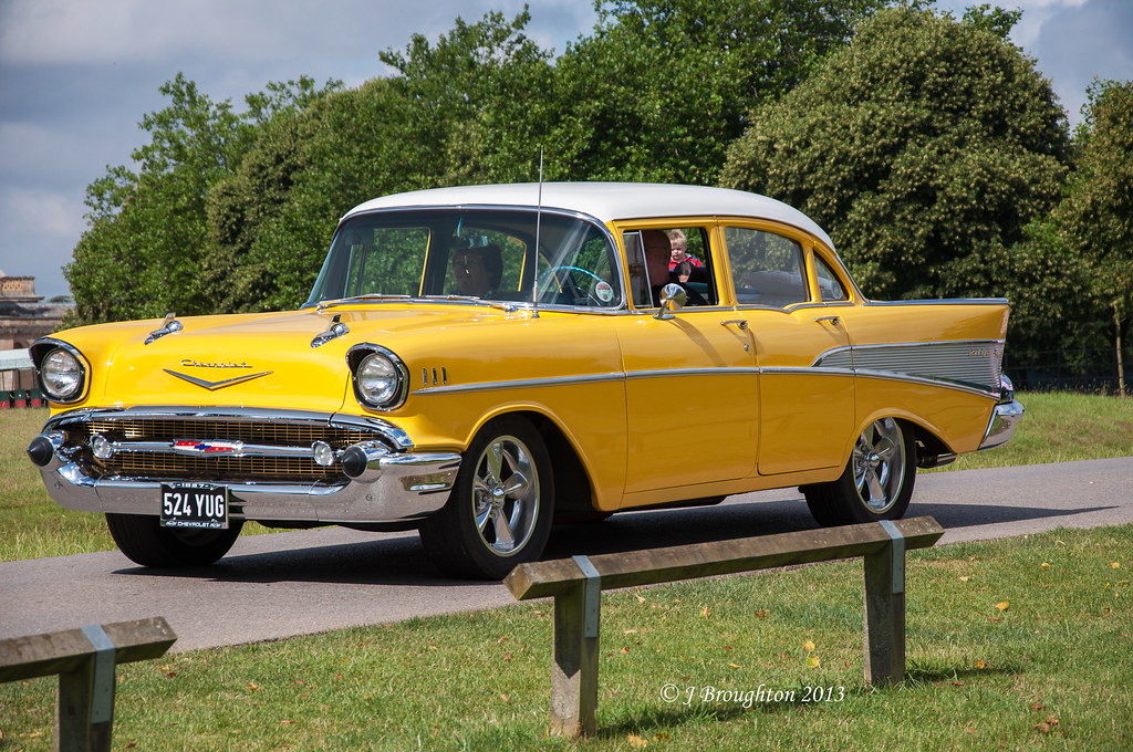 Blenheim_97 | A Chevvy arriving at the Vintage American car … | Flickr