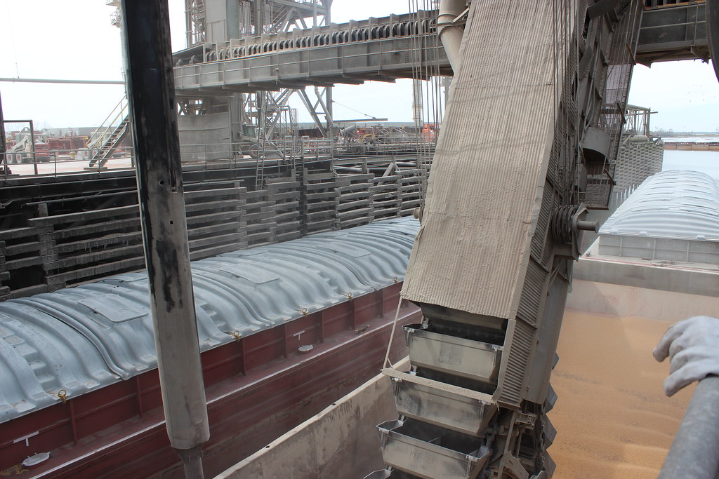 Grain Handling Conveyor and Bucket Elevator at a Louisiana Industrial Facility, Convent — December 2012
