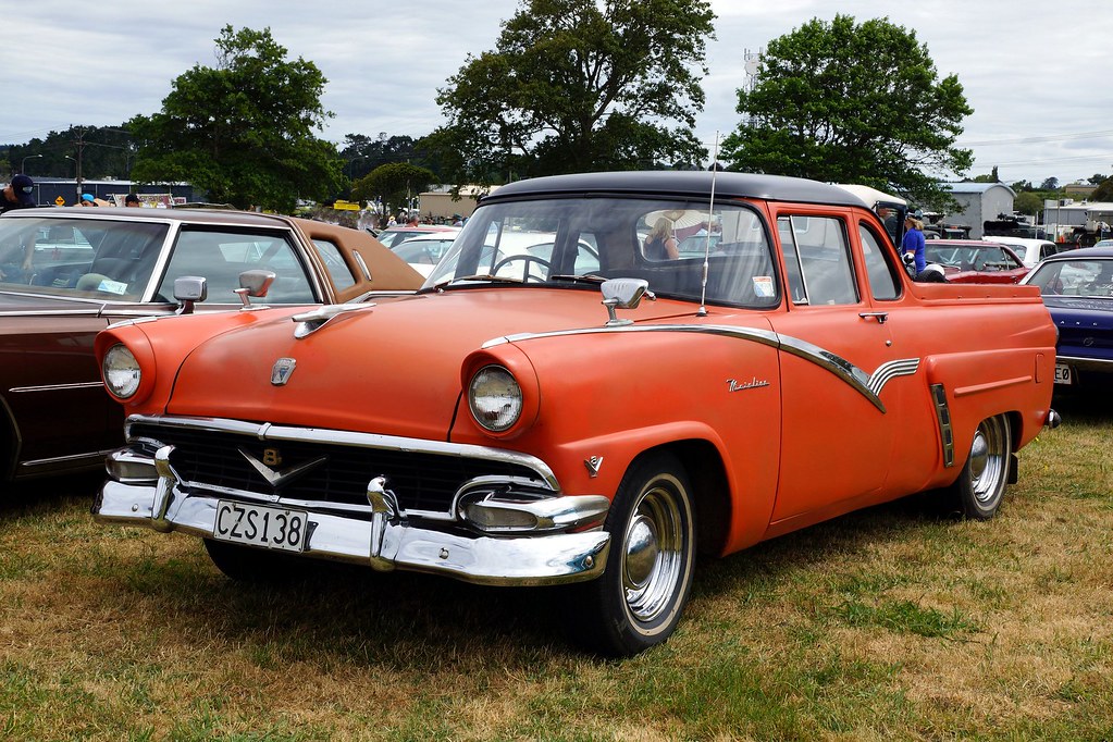1956 Ford Mainline Utility | At Kumeu , Auckland , NZ . | Flickr