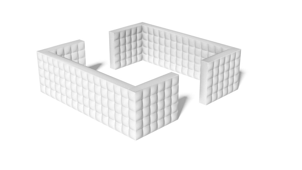 Inflatable Walls | Cube Wall temporary, pop up, indoor struc… | Flickr