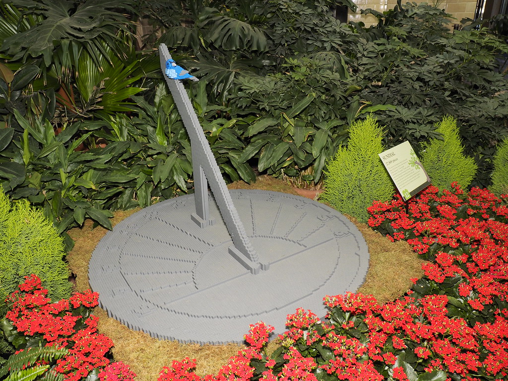 Sundial 27,869 LEGO pieces.