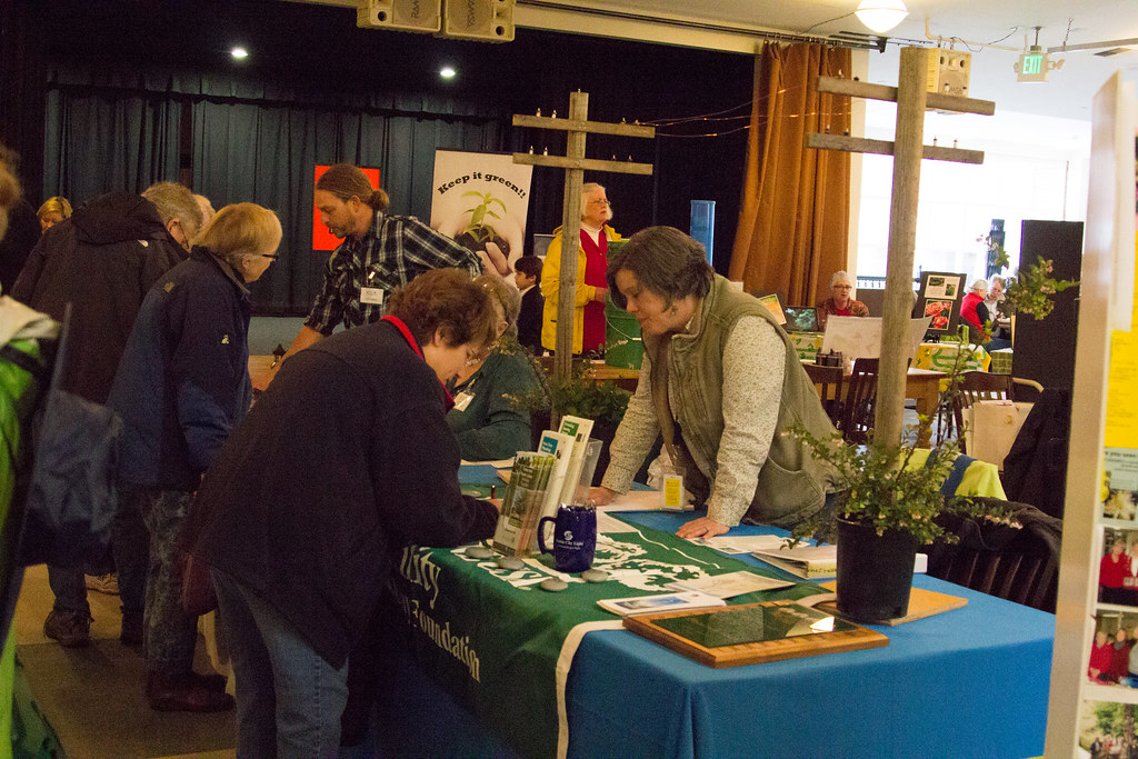Seattle City Light's Heidi Narte at the 12th Annual Earth Smart Green Fair