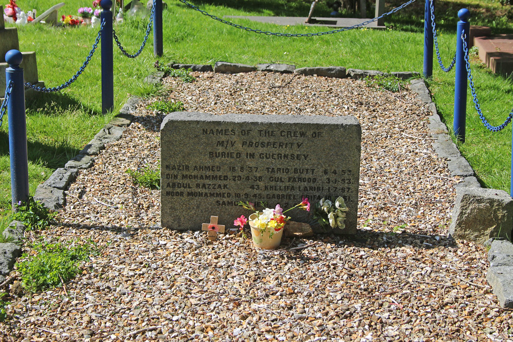 MV Prosperity Grave, Foulon Cemetery, Le Foulon, Guernsey,… | Flickr