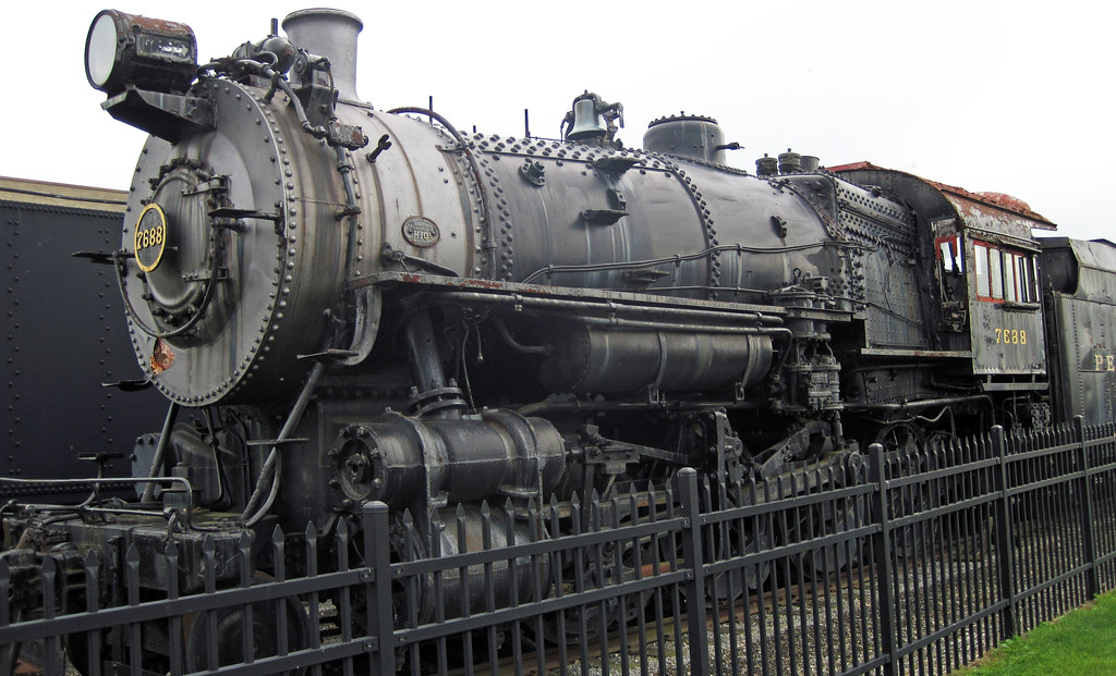 Pennsylvania # 7688 steam locomotive (H10s 2-8-0) & tender… | Flickr