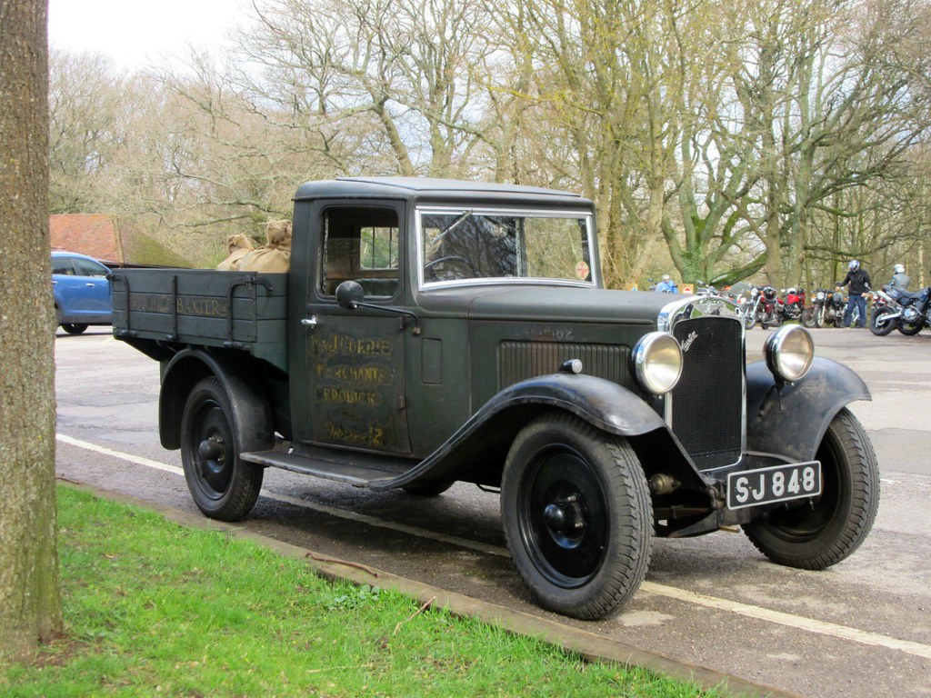 1935 Austin pick-up truck * | *an Austin with a intriguing, … | Flickr