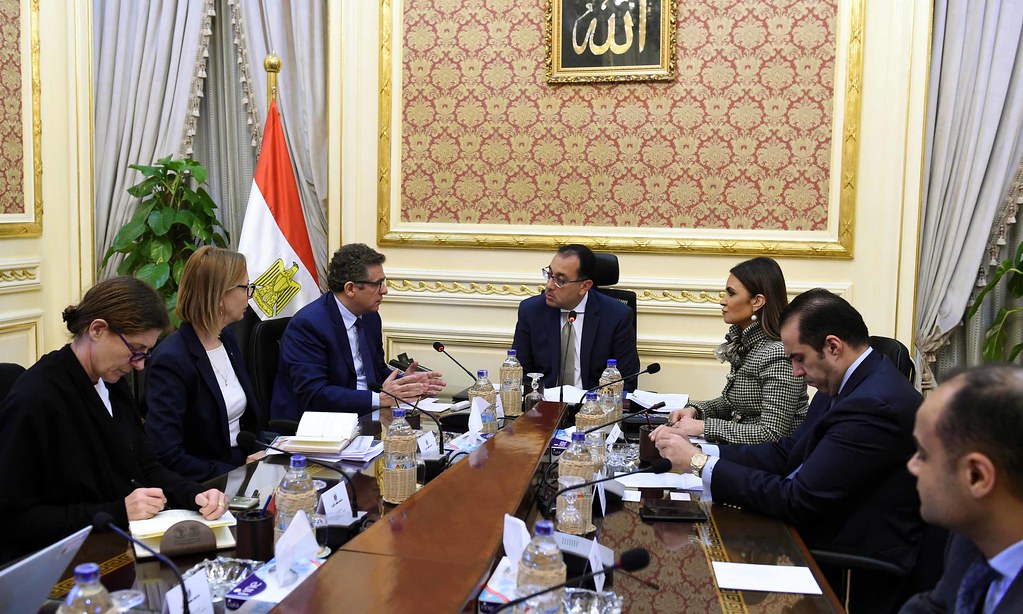 Khaled Sherif during Egypt affirms support to AfDB | Flickr