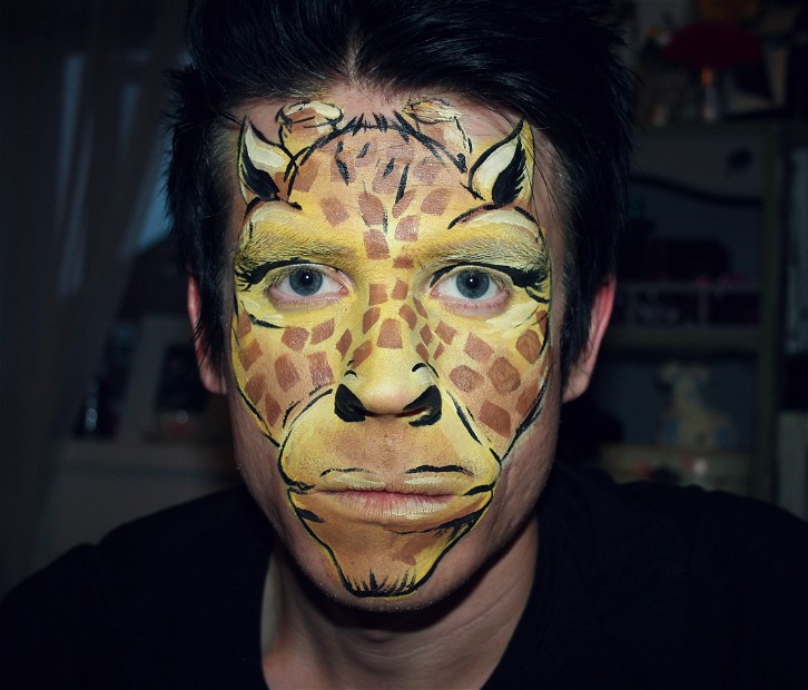 Giraffe Face Paint