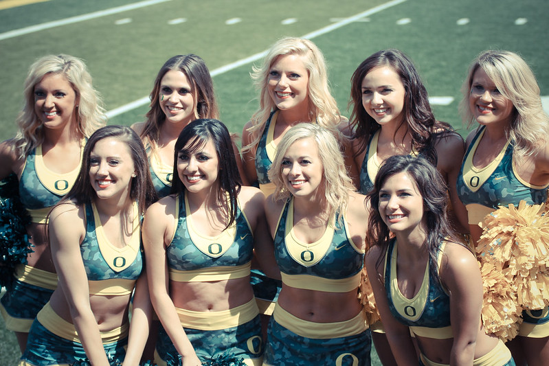 Oregon Cheerleading Flickr