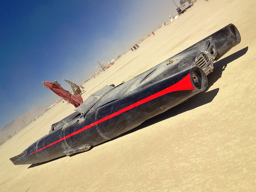 Rocket Car by David Best -- Burning Man 2012 | A 1973 Cadill… | Flickr