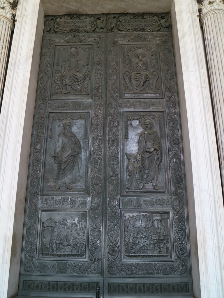 Vatican: Doors of Filarete | As you enter the atrium of St. … | Flickr