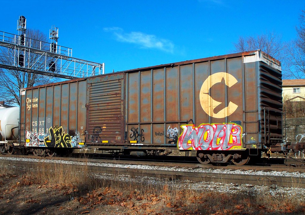CSXT 166613 | Type: Box Car AAR Class: XL: Loader Equipped A… | Flickr