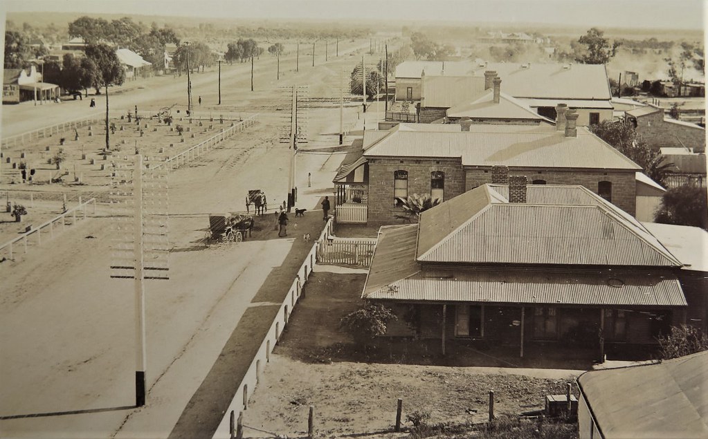 MAIN STREET OF RENMARK, S.A. - Pre 1910 - a photo on Flickriver