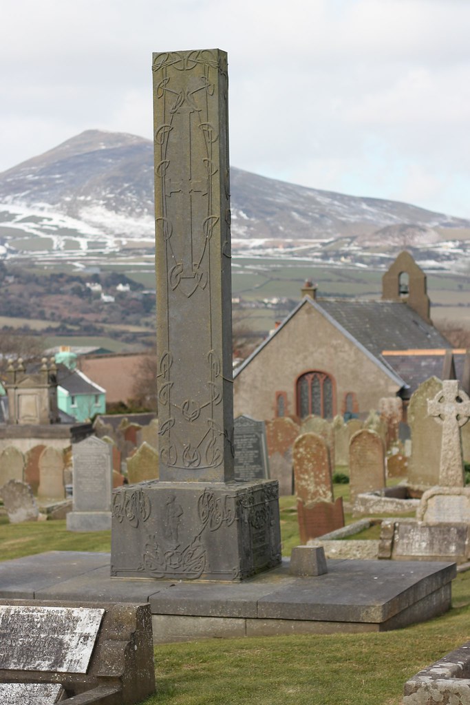 Hall Caine's gravestone in Maughold churchyard | Hall Caine'… | Flickr
