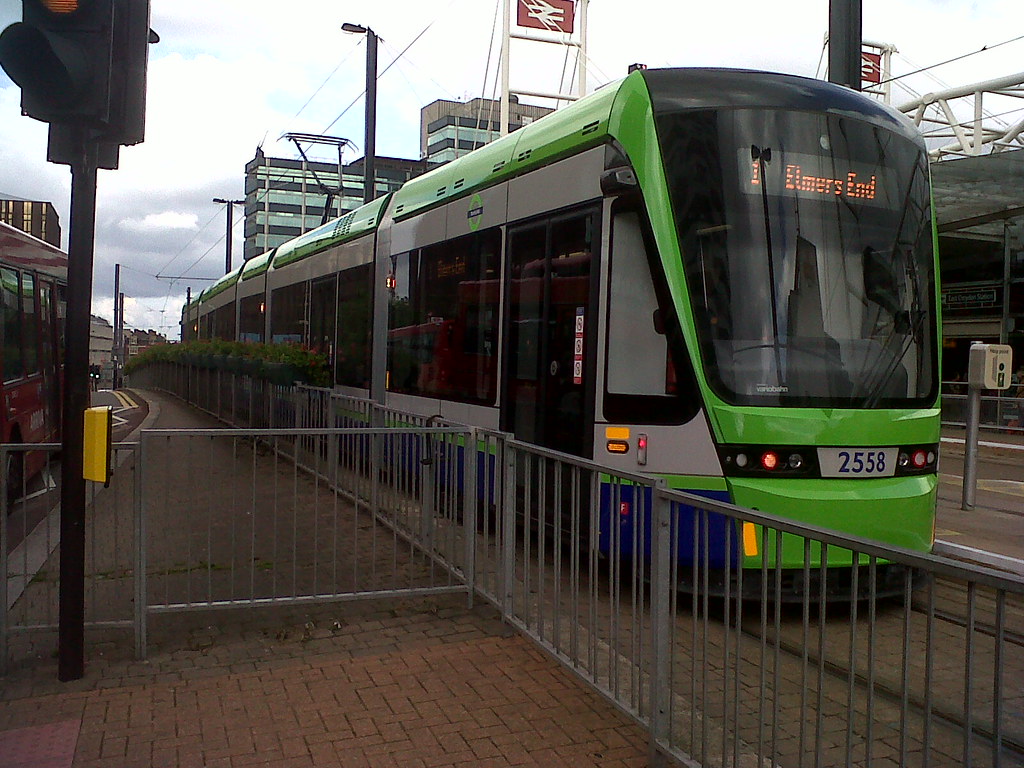 IMG-20120623-00367 | Stadler Variobahn Tram 2558 stands at E… | Flickr