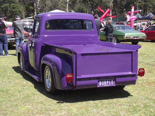 1956 Ford F100 Ute | Well the number plates says it all, Bur… | Flickr