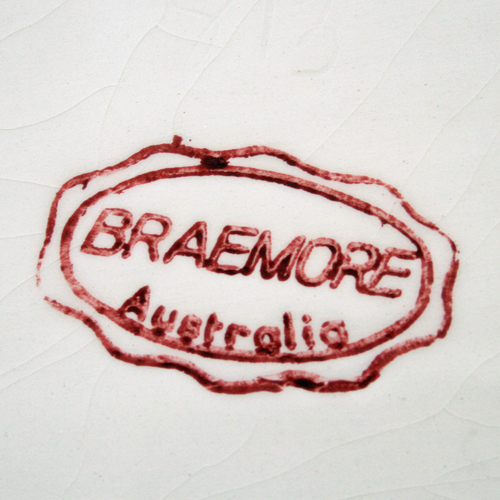 Braemore | Braemore Australia (printed) | Australian Potters' Marks ...